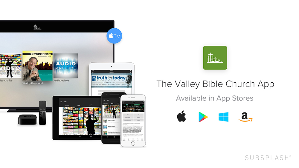 Welcome | Valley Bible Church